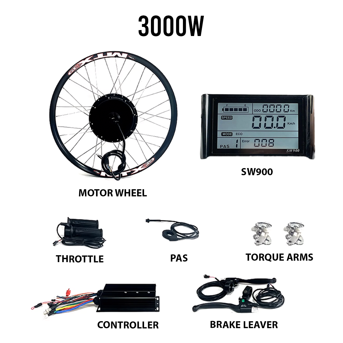 3000W MTX E-BIKE MOTOR KIT – My Store